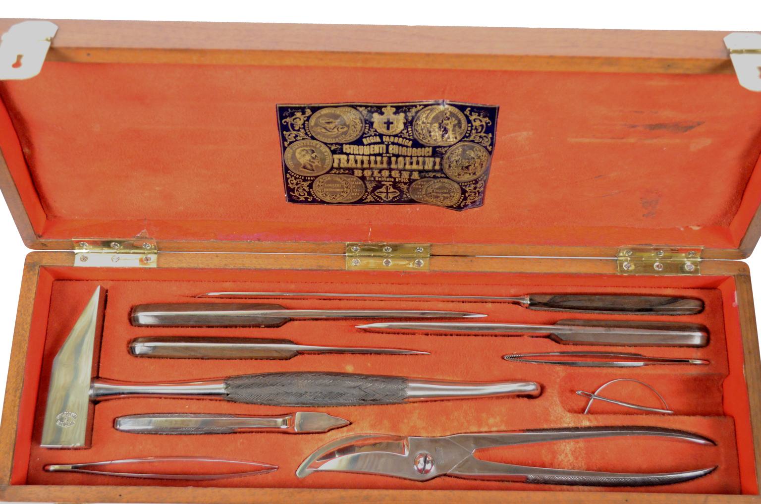 e-Shop/Old medical instruments/Code 5951 Amputation set Lollini