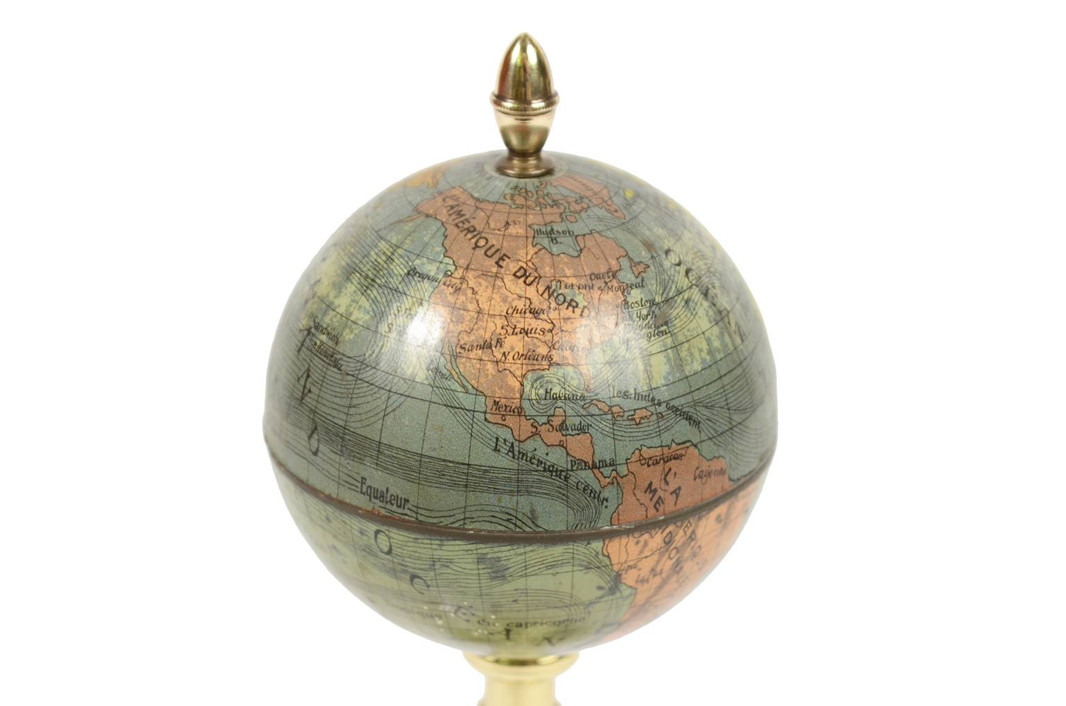 e-Shop/Antique globes-world maps/Code 6348A Small globe