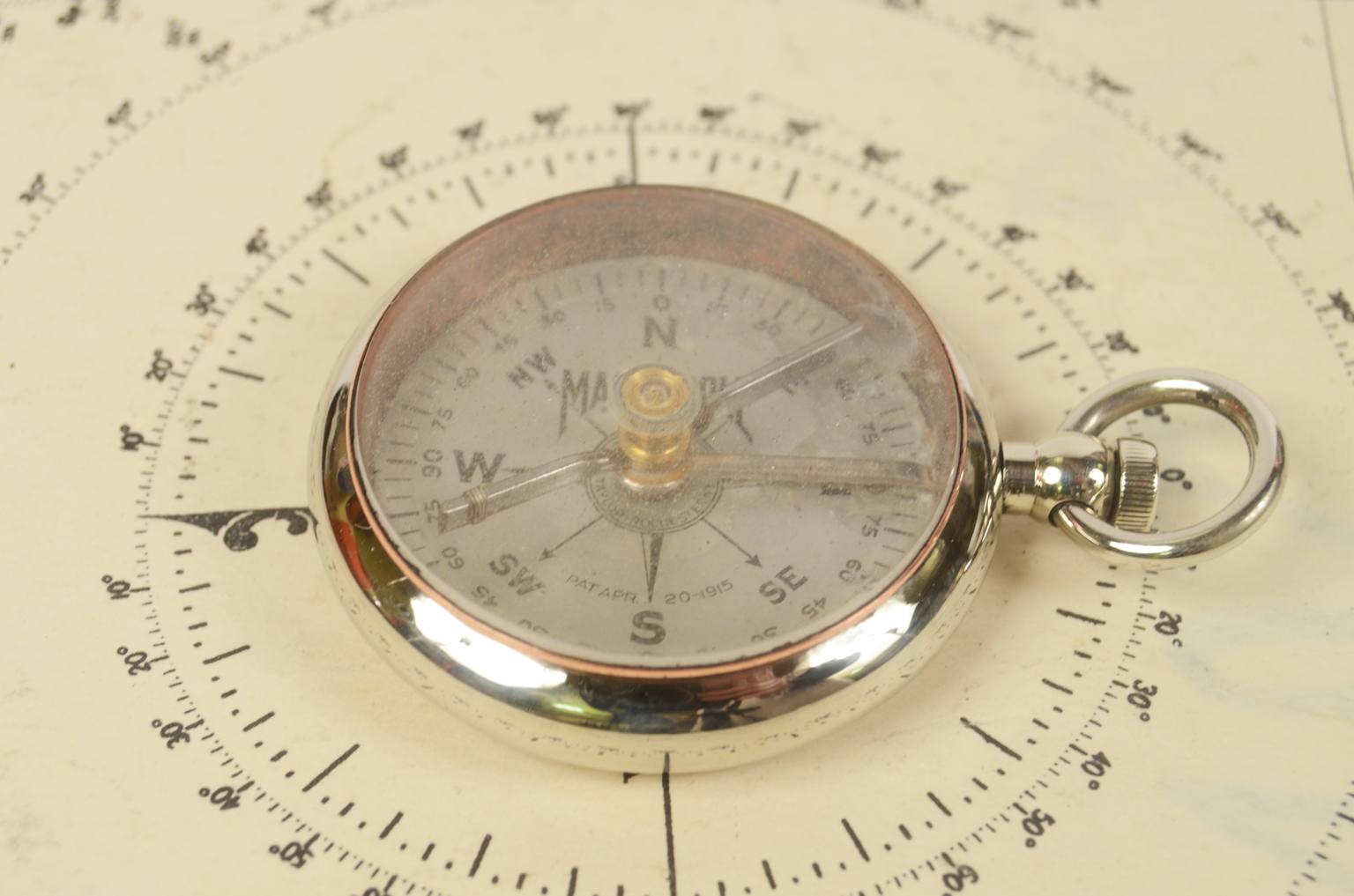 e-Shop/Antique compasses/Code 6895 Magnapole compass