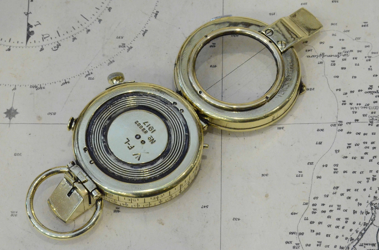 e-Shop/Antique compasses/Code 7569 Prismatic Compass