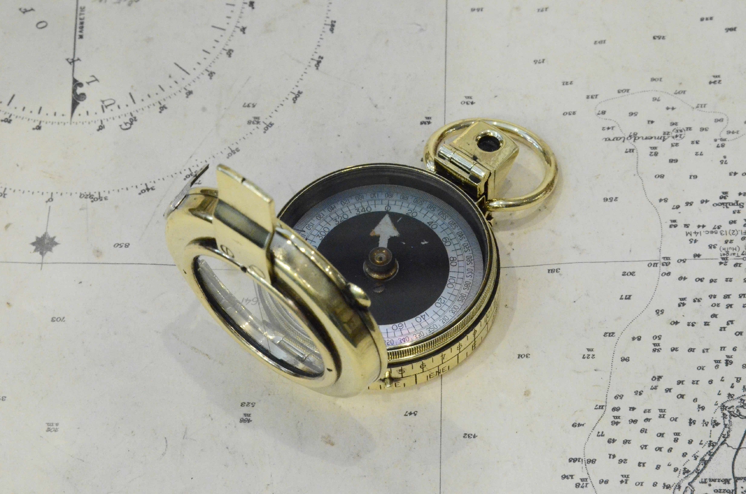 e-Shop/Antique compasses/Code 7569 Prismatic Compass